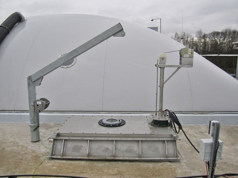 gasdichte Einbauvorrichtungen für Rührwerke im Hochbehälter mit fester ...