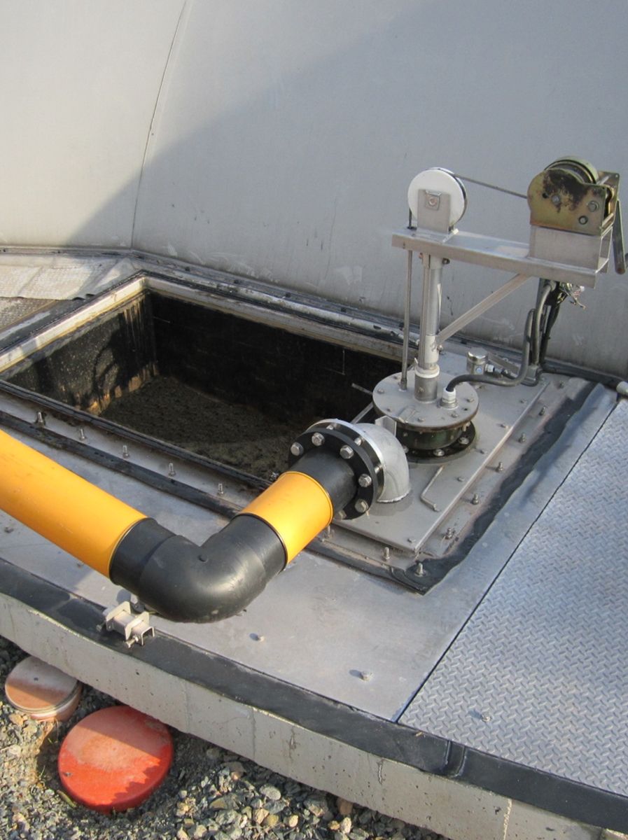 gasdichte Einbauvorrichtungen für Rührwerke im Hochbehälter mit fester ...